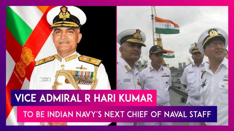 Vice Admiral R Hari Kumar To Be Indian Navy's Next Chief Of Naval Staff | 📹 Watch Videos From ...
