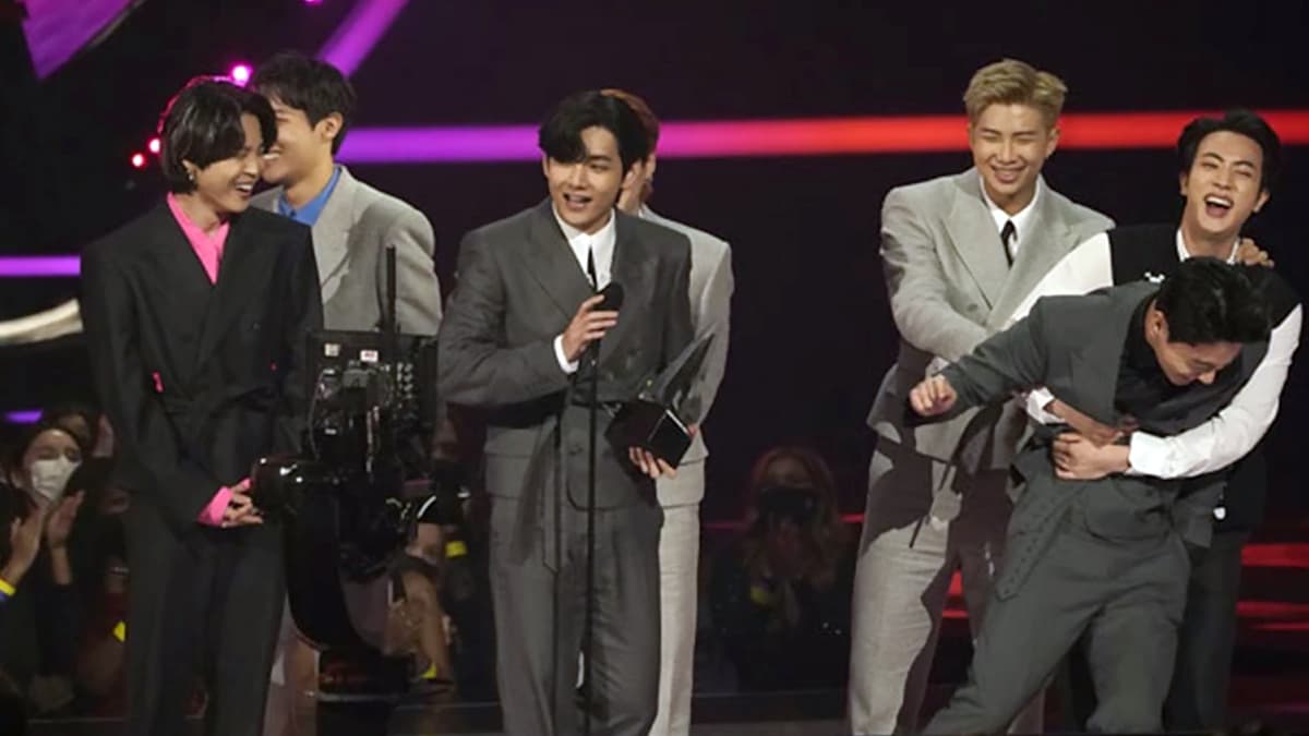 Agency News American Music Awards 2021 Bts Wins Amas Artist Of The