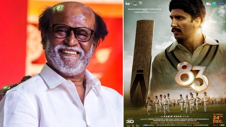 83 Movie Review: Rajinikanth Gives a Thumbs Up to Ranveer Singh’s ...