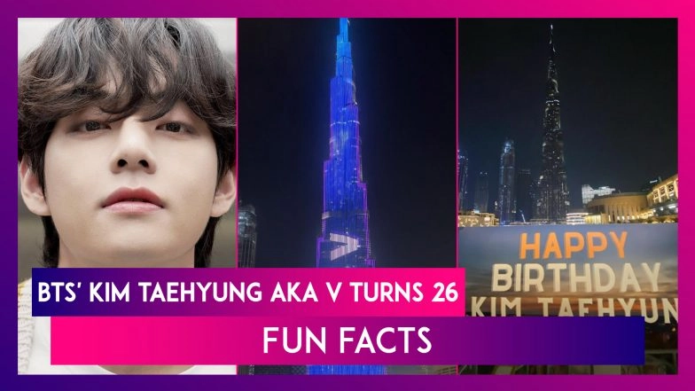 BTS' Kim Taehyung Aka V Turns 26, Here Are Some Fun Facts About Him | 📹 ...