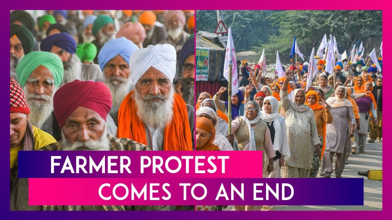 Farmer Protest Comes To An End, Protesters To Start Going Back Home ...