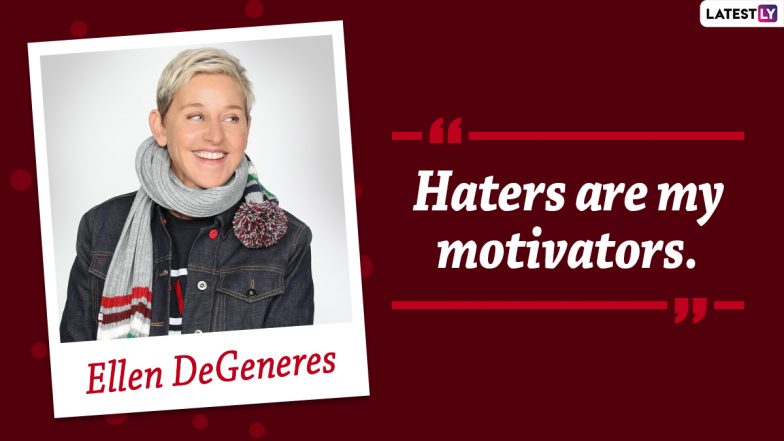 Ellen DeGeneres Birthday Special: 10 Wonderful Quotes by the Popular TV ...