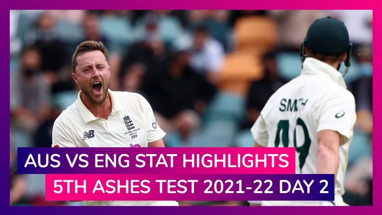 AUS vs ENG Stat Highlights 5th Ashes Test 2021–22 Day 2: Hosts in ...