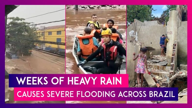 Weeks Of Heavy Rain Causes Severe Flooding Across Brazil | 📹 Watch ...