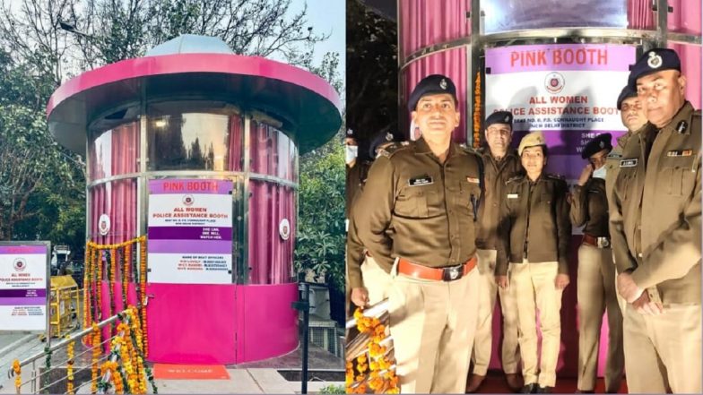 Delhi Police Inaugurates ‘Pink Booth’ at Janpath To Facilitate ...