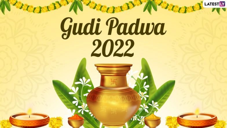 Gudi Padwa 2022 Wishes & Greetings: WhatsApp Stickers, Facebook ...