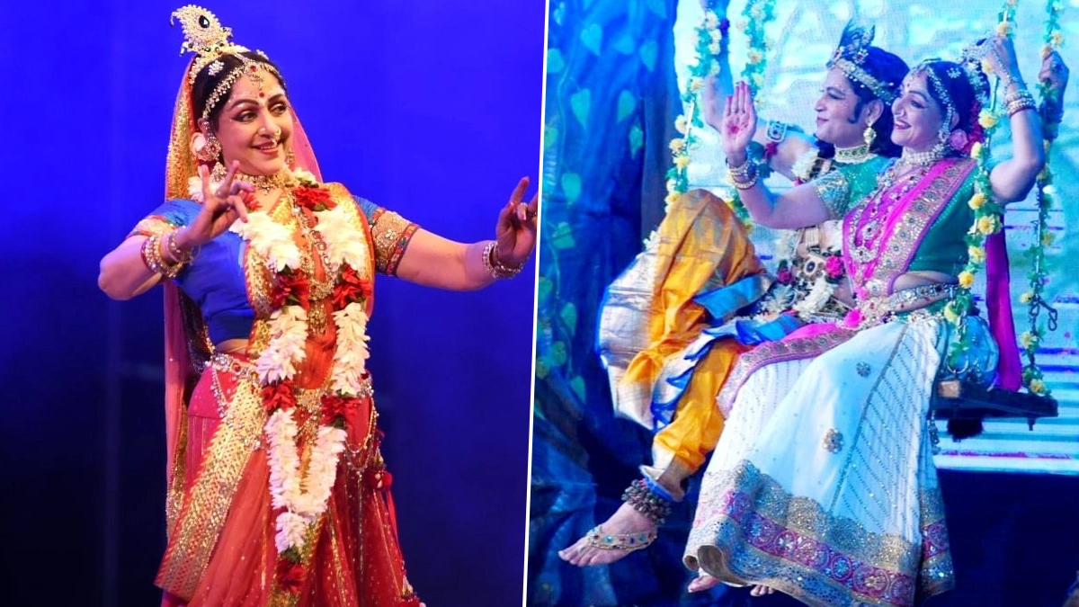 Agency News | Hema Malini Performs 2-Hour-Long Non-Stop Radha Ras ...