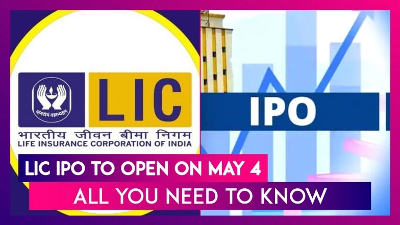 LIC IPO To Open On May 4, Price Band Set At Rs 902-949 A Share, All You ...
