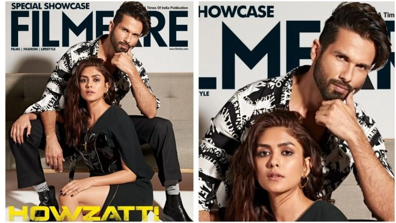 Shahid Kapoor and Mrunal Thakur Look Like a Dashing Couple in Their New ...