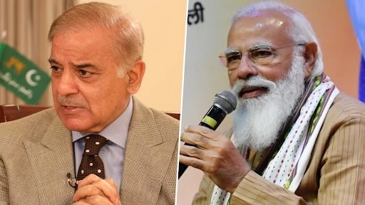 Pakistan PM Shehbaz Sharif Writes to PM Narendra Modi, Urges for ...