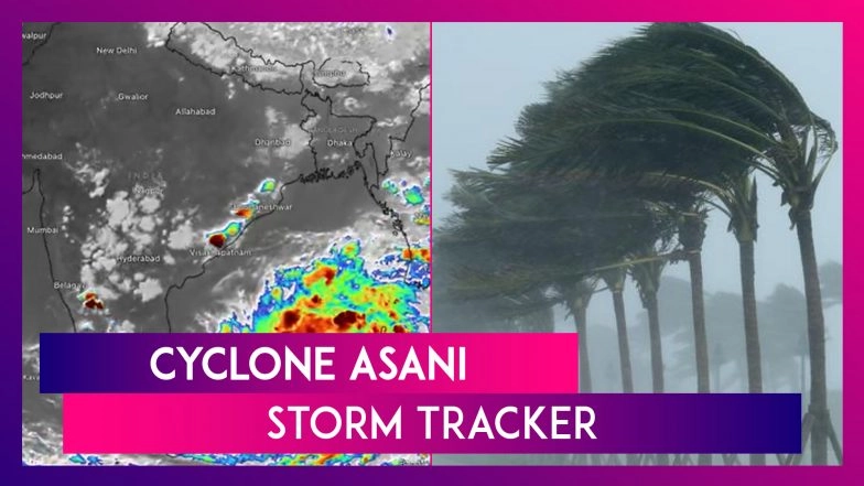 Cyclone Asani Storm Tracker: Tropical Storm Intensifies Into Severe ...