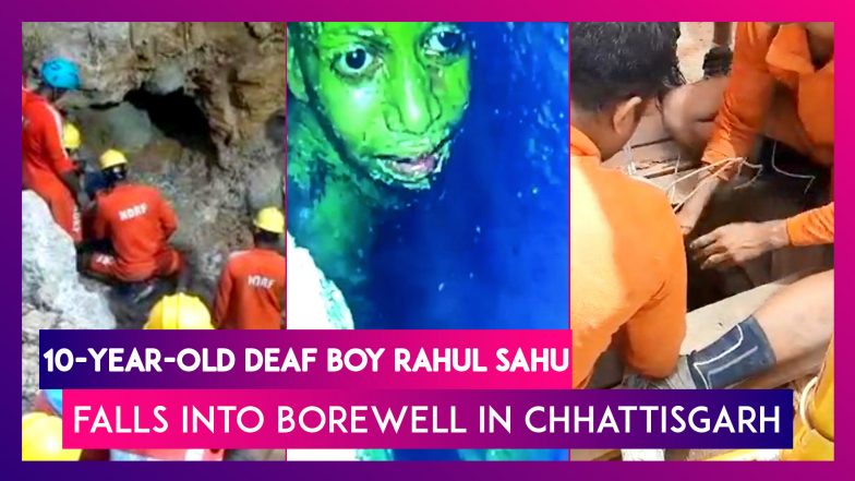 Chhattisgarh: 10-Year-Old Deaf Boy Rahul Sahu Falls Into Borewell ...