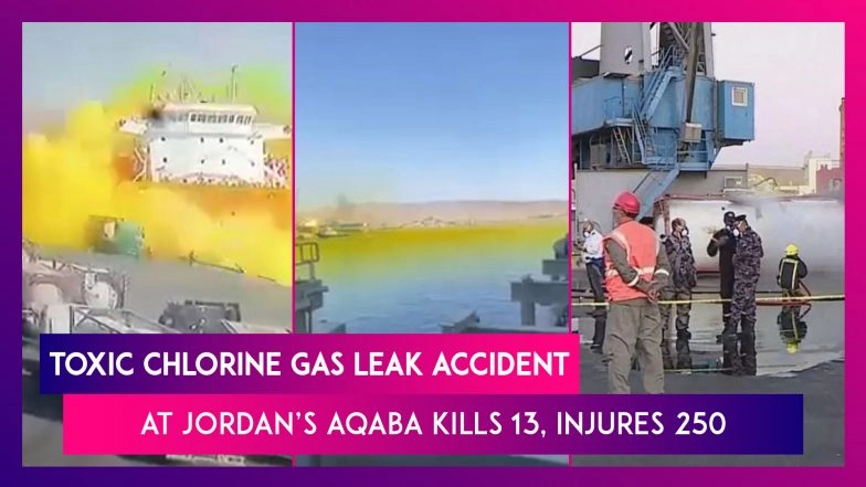Jordan: Toxic Chlorine Gas Leak In Aqaba Port Leaves 13 Dead, Over 250 ...