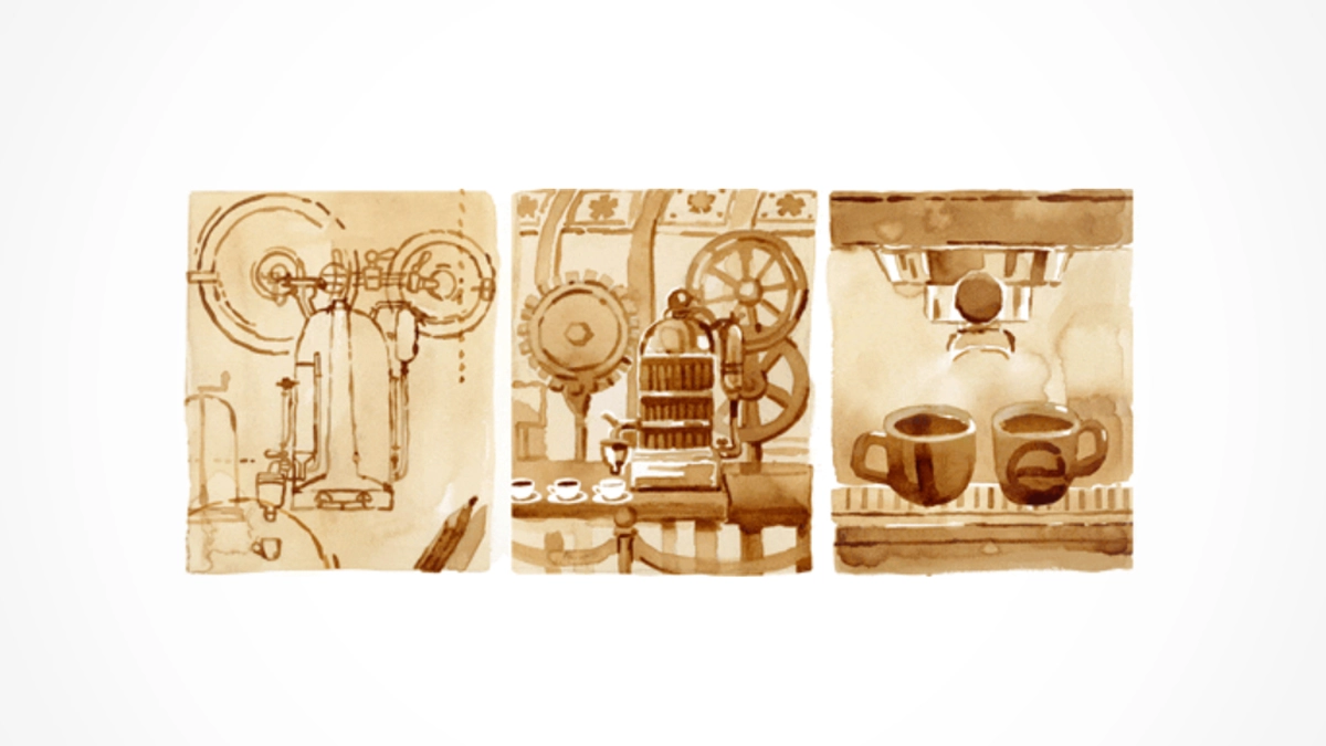 Angelo Moriondo Google Doodle: A Tribute to The Inventor of Espresso ...