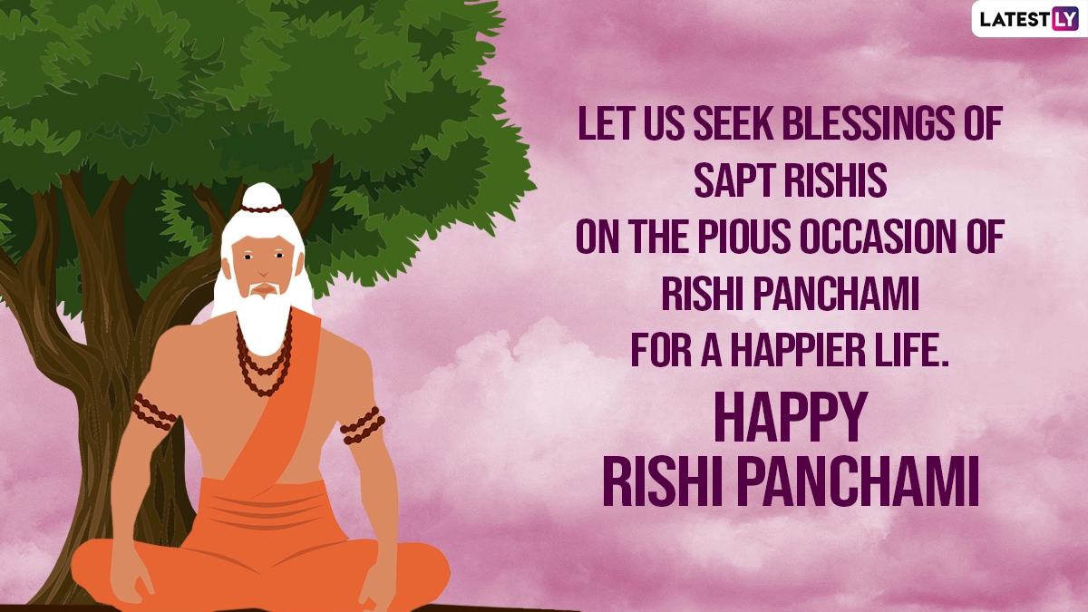 Happy Rishi Panchami 2022 Greetings: Wishes, Images, HD Wallpapers and ...