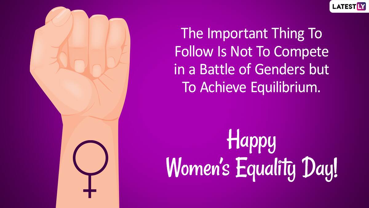 Womens Equality Day 2022 Wishes Hd Images And Wallpapers Send Women
