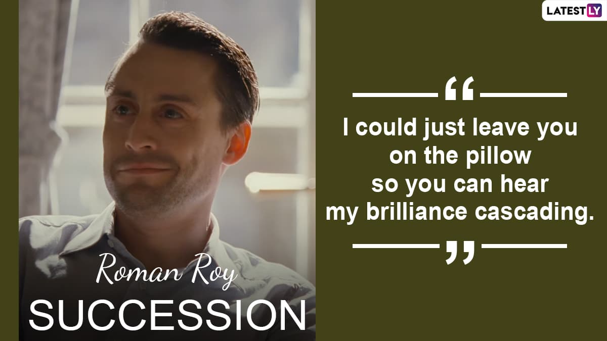 Hollywood News | 9 Best Roman Roy Quotes From Succession | 🎥 LatestLY Hollywood News | 9 Best Roman Roy Quotes From Succession | 🎥 LatestLY