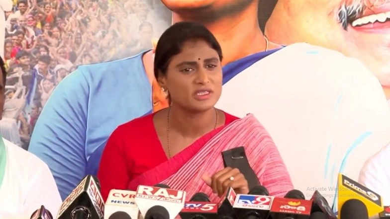 YSR Telangana Party Founder YS Sharmila Alleges Conspiracy Behind Her ...