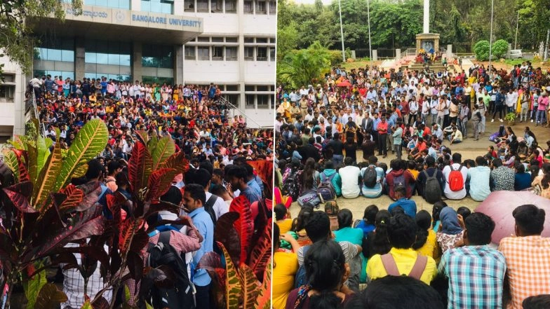 Karnataka: Saffronisation Row Hits Bangalore University As Protests ...