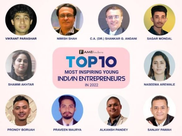 Business News | India's Top 10 Most Inspiring Young Entrepreneurs of ...