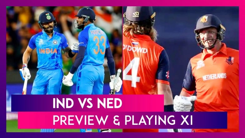 IND vs NED T20 World Cup 2022 Preview & Playing XI: India Aim To ...