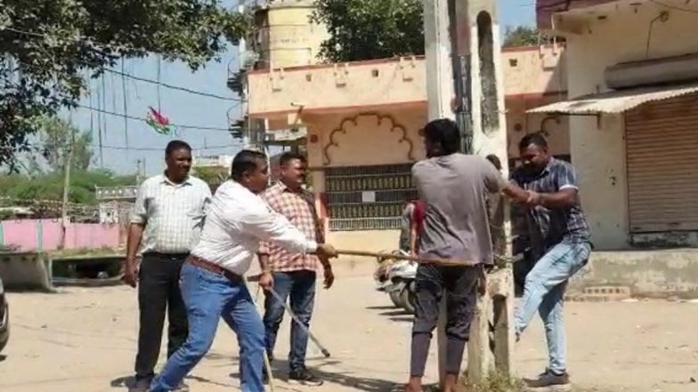 Gujarat Public Flogging Video: Youths Accused of Attacking Garba Event ...