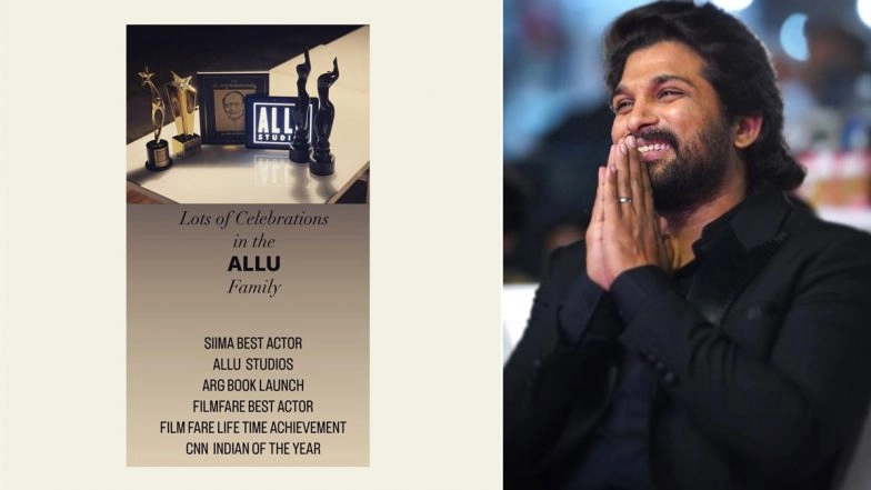 Allu Arjun Gives Sneak-Peek into 'Lots of Celebration in the ALLU ...