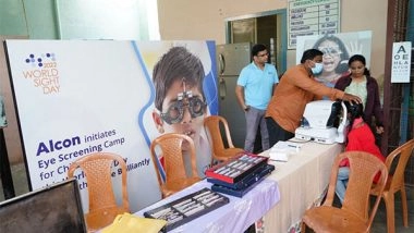 Business News | Alcon India Helps Underprivileged Children to See Brilliantly on World Sight Day ...