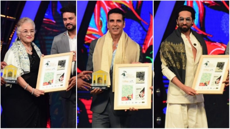 IFFI 2022: Asha Parekh, Akshay Kumar, Ayushmann Khurrana Felicitated at Closing Ceremony of the ...