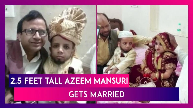 Azeem Mansuri, 2.5 Feet Tall Fulfills His Dream, Gets Married; Videos ...