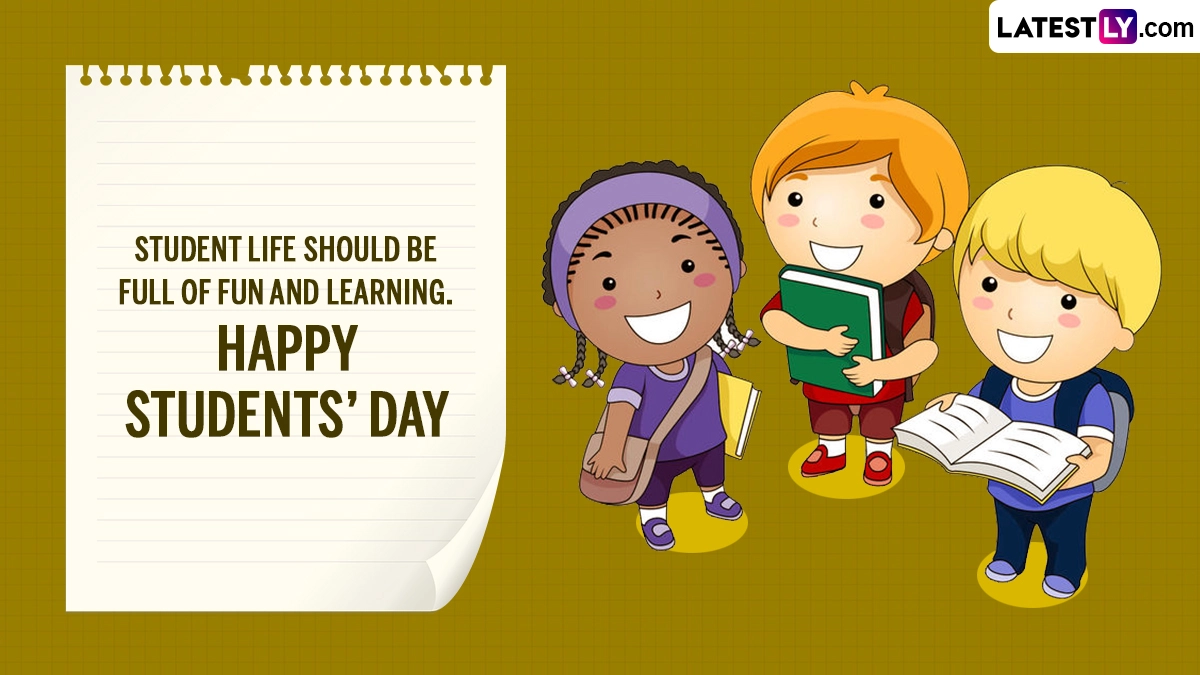 Happy Students' Day 2022 Messages and Images: Share Wishes, Greetings ...