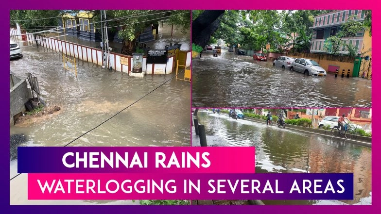 Chennai Rains: Heavy Rainfall Causes Waterlogging In Several Areas | 📹 ...
