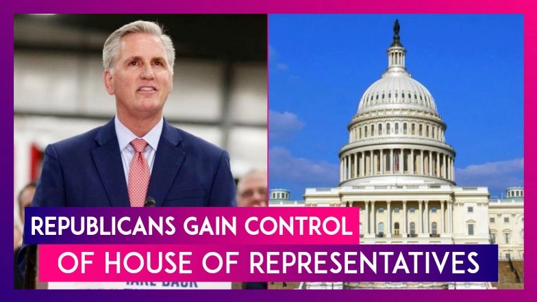 Republicans Gain Control Of The House Of Representatives; US President ...