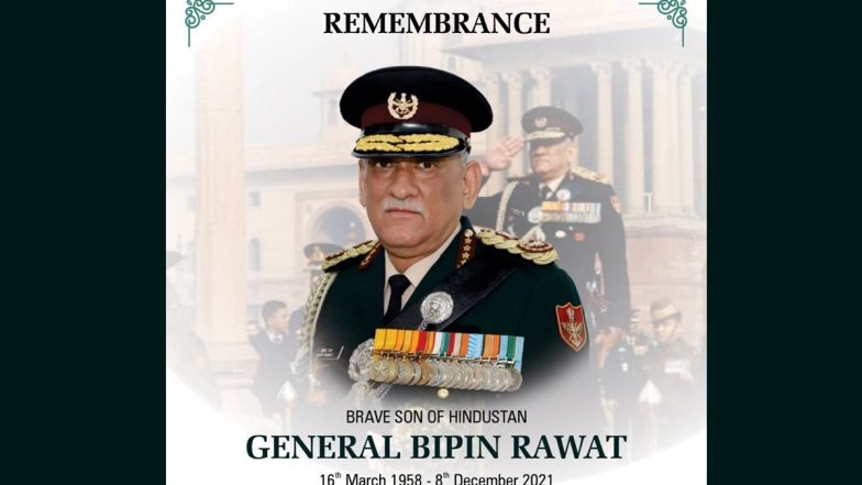 General Bipin Rawat Death Anniversary: Defence Officials, Villagers Pay ...