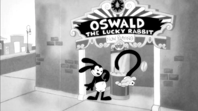 Pre-Mickey Mouse Disney Cartoon Oswald the Lucky Rabbit Graces the ...