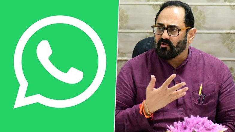 WhatsApp Removes New Year Live Stream After Minister Rajeev ...