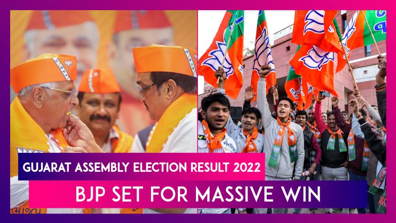 Gujarat Assembly Election Result 2022: BJP Set For Massive Win, AAP ...