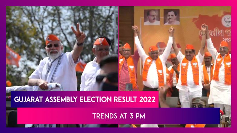 Gujarat Assembly Election Result 2022 Trends At 3 PM: BJP Set For Big ...