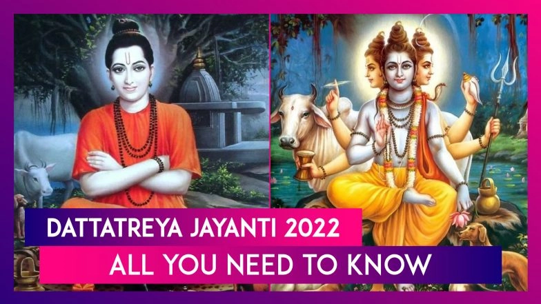 Dattatreya Jayanti Or Datta Jayanti 2022: Date, Rituals, Tithi ...