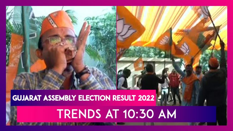 Gujarat Assembly Election Result 2022 Trends At 10:30 AM: BJP Secures ...