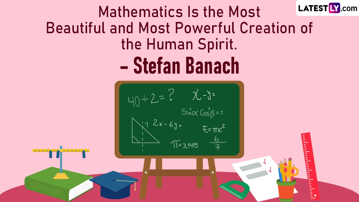 National Mathematics Day 2022 Quotes and Messages: Share Images, HD ...