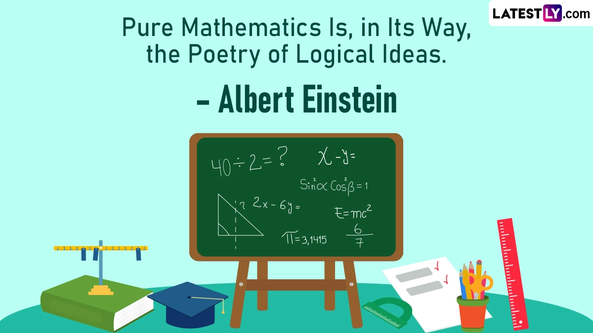 National Mathematics Day 2022 Quotes and Messages: Share Images, HD ...