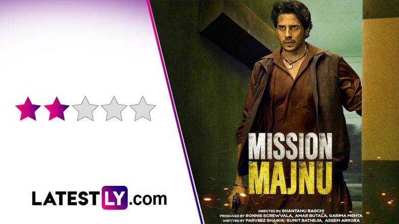 Mission Majnu Movie Review: Sidharth Malhotra and Rashmika Mandanna's ...