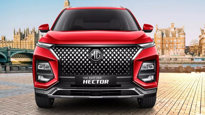 MG Hector Next-Gen 2023 Unveiled in India; Check Out List of New ...