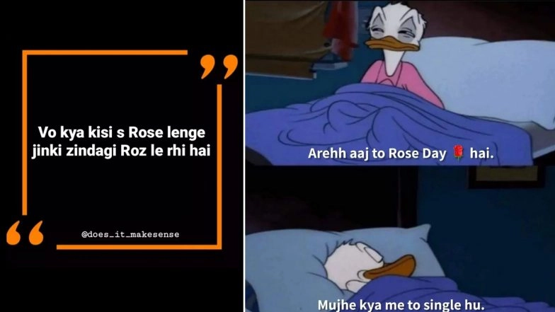 Happy Rose Day 2023 Funny Memes and Jokes: Gulab or Gulab Jamun? Rose ...