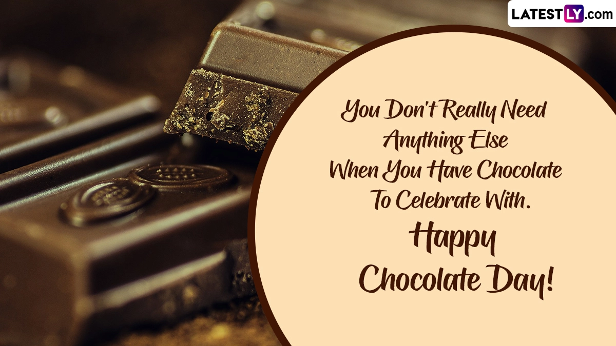 Chocolate Day 2023 Greetings: Lovely Wishes, WhatsApp Messages, GIF ...