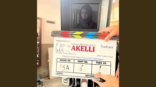 Akelli: Nushrratt Bharuccha Shares a Sneak Peek From The Sets Of Her ...
