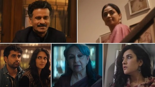 Gulmohar Trailer Out! Manoj Bajpayee, Sharmila Tagore Come Together For ...