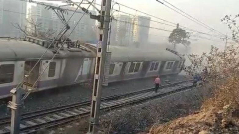 Mumbai Local Train Derailment: Three Bogies of Suburban Local Train ...