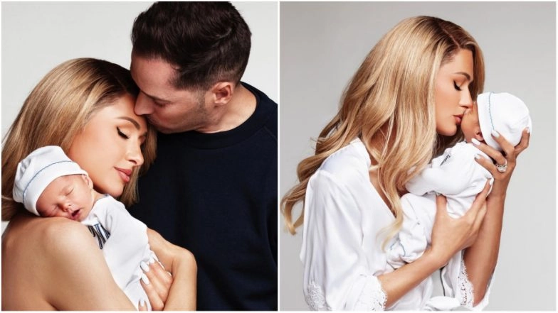 Paris Hilton Posts First Pictures of Son Phoenix Barron Hilton Reum and ...